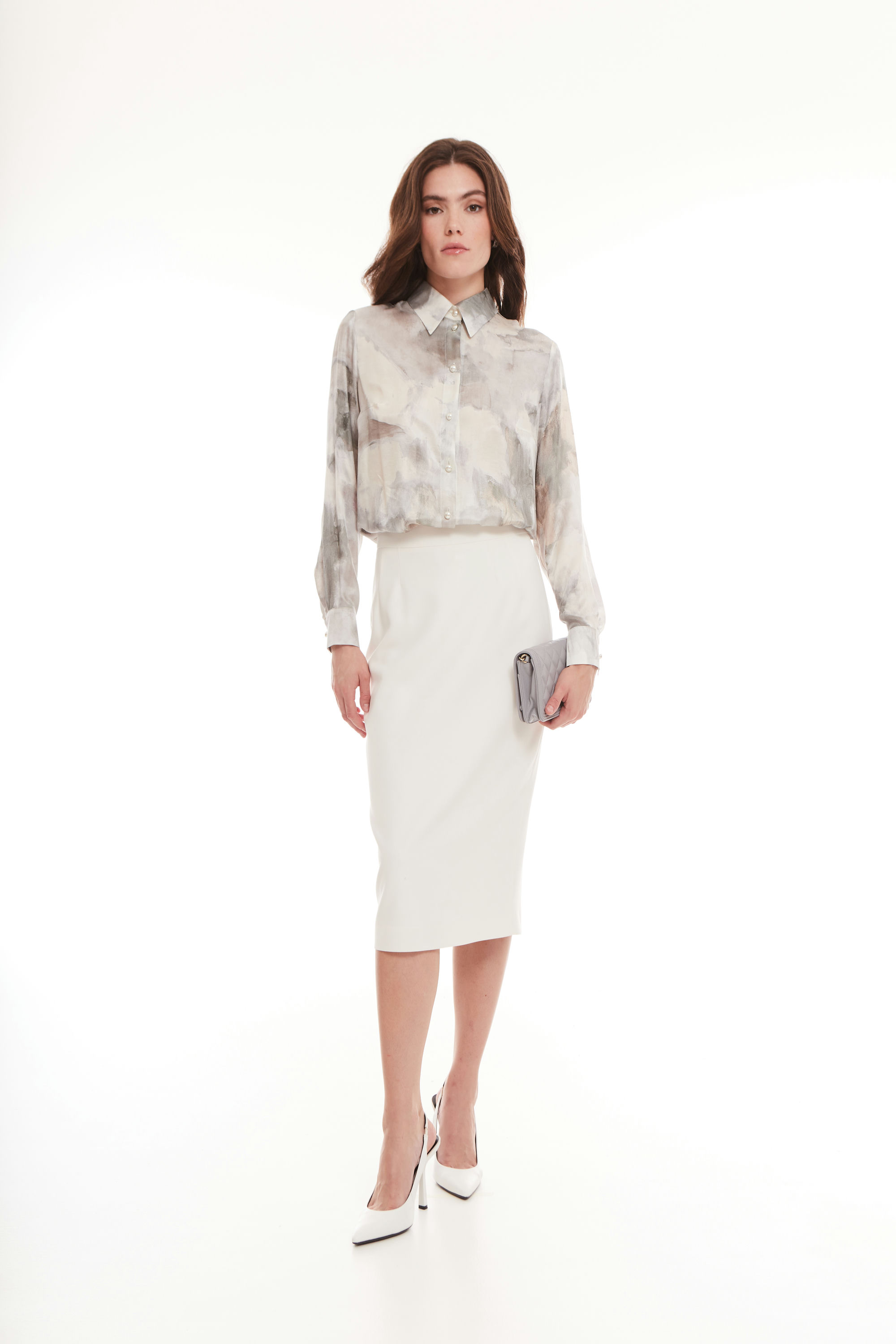 БЛУЗКА ЖЕНСКАЯ 2К-1367 купить в магазинах Elema